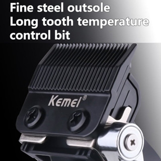 Kemei KM-2299 Professional Hair Trimmer Detailer Barber Electric Clipper Cordless Finish Cutting ...
