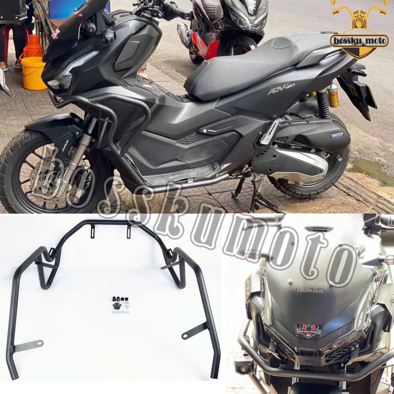 Crash Bar Adv150 ADV160 Tubular Adv 150 Shoot Lamp Holder | Crash bar Adv150 Engine Guard I Body ...