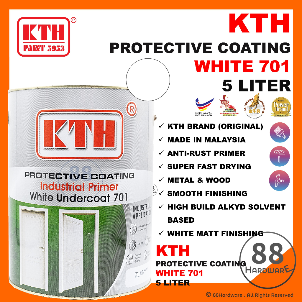 5L KTH 786G 750 736 604 cat besi anti karat / anti rust paint / cat ...