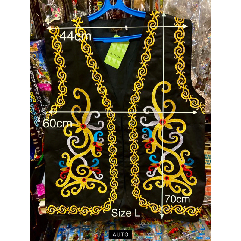 BMJ03# Awesome Sarawak Traditional Man Costume Orang Ulu Full Complete ...