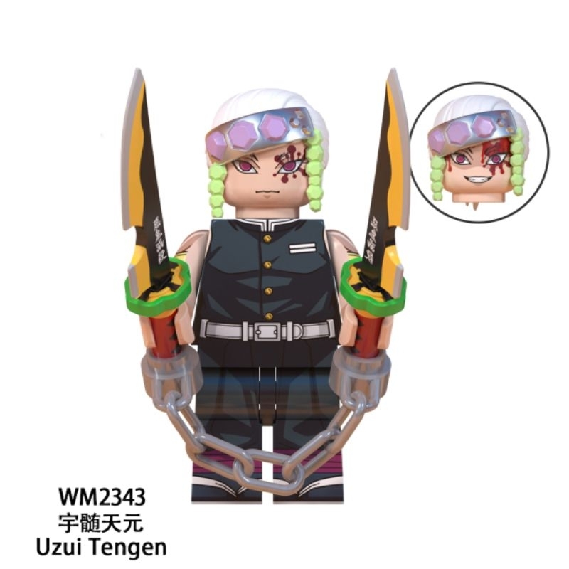 Demon Slayer Tanjiro Kamado Nezuko Minifigure Building block Great for ...