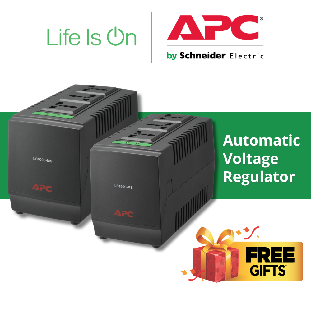 APC AVR LS1000-MS 1000VA 230V / LS1500-MS 1500VA 240V Line-R Automatic ...