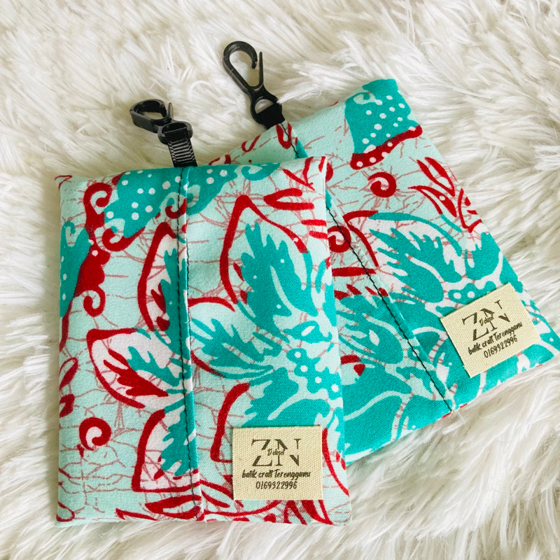 (READY STOK) pocket tissue batik /doorgift beg/ kraft batik ...