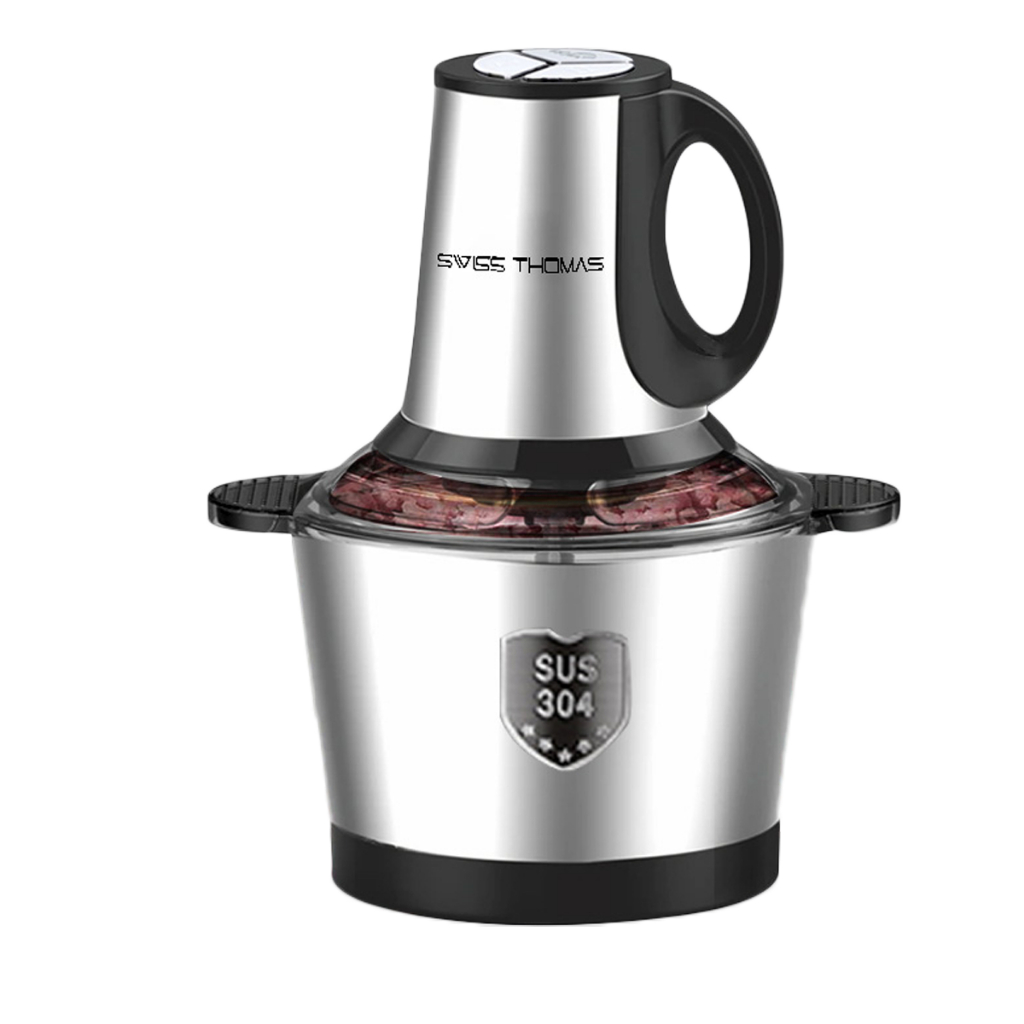 Swiss Thomas Chopper Food Processor 2L 3L Blender Mini Pounder Food ...