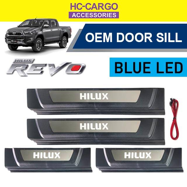 Hc Cargo Toyota Hilux Revo Rogue Rocco 2016 - 2023 Door Side Sill Plate ...