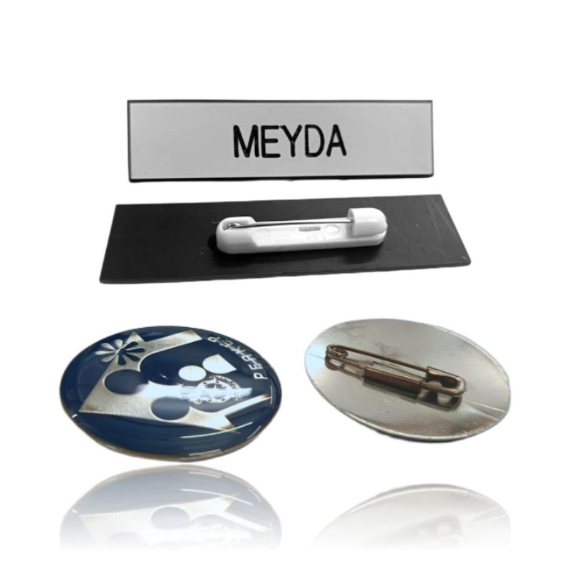 Lencana PERKEP & Nametag Putih Standard issue Ready Stock Fast Shipping ...