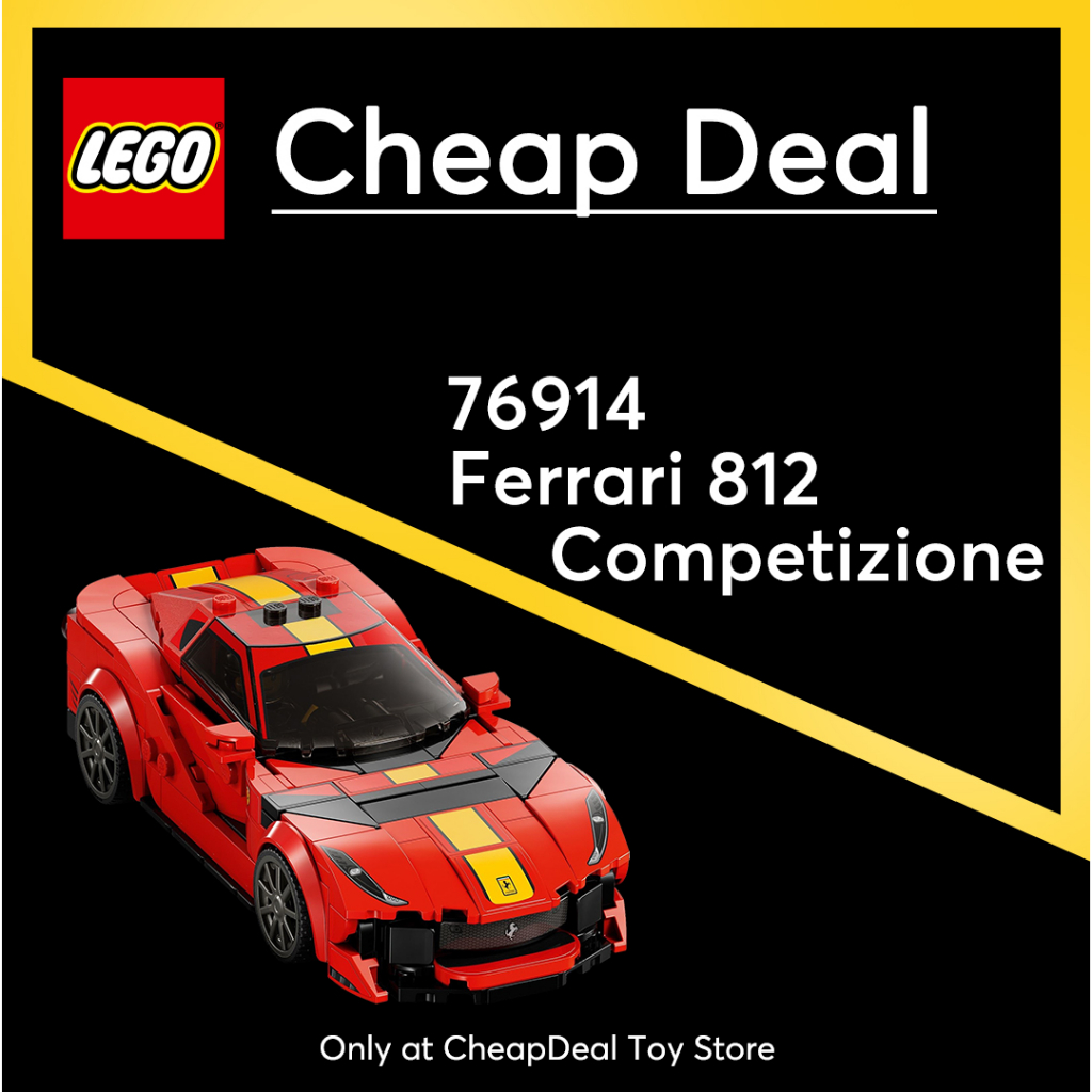 [CheapDeal] - LEGO 76914 Speed Champions Ferrari 812 Competizione (261 ...