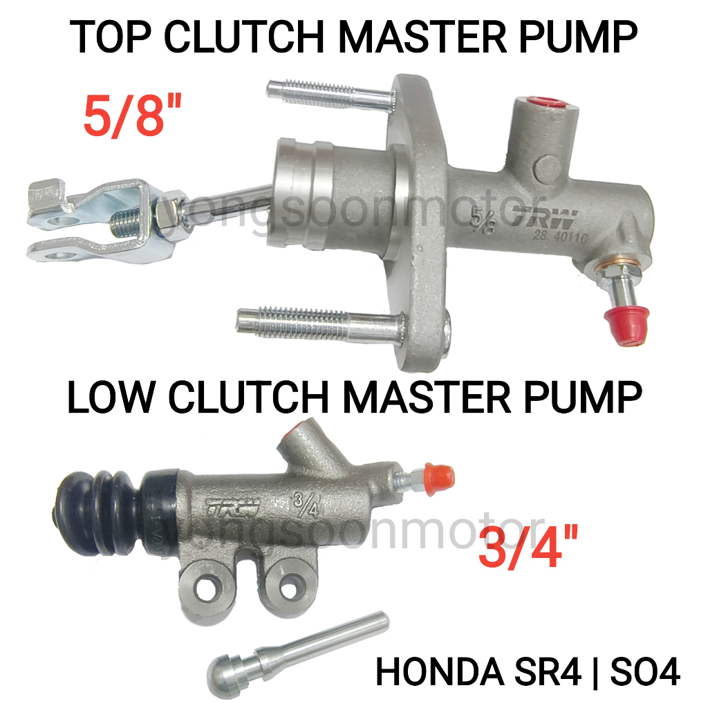 TRW TOP / LOW CLUTCH MASTER PUMP PNB733 / PJD106 SO4, SR4 | Shopee Malaysia