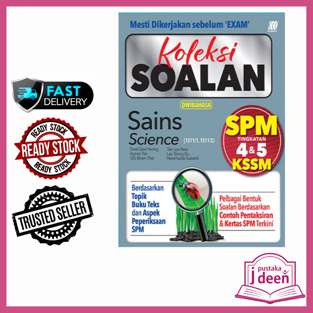 JDEEN BUKU LATIHAN SAINS TINGKATAN 4 DAN 5 (SPM) - KOLEKSI SOALAN SPM ...