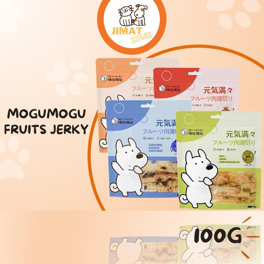Mogu Mogu Dog Snack Fruits Series Molar & Clean Teeth Snack 100G 呣咕呣咕 ...