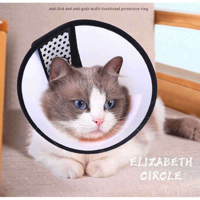 ️READY STOCK ️ Cat Cone Collar Elizabeth Collar Cat Head Cover Kon ...