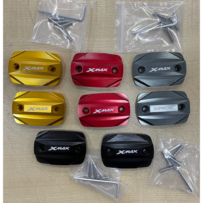 YAMAHA XMAX 250 CNC DISC Brake Pump Cover Brake Master Pump Cap Brek ...