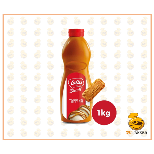 Lotus Biscoff Topping 1kg | Shopee Malaysia