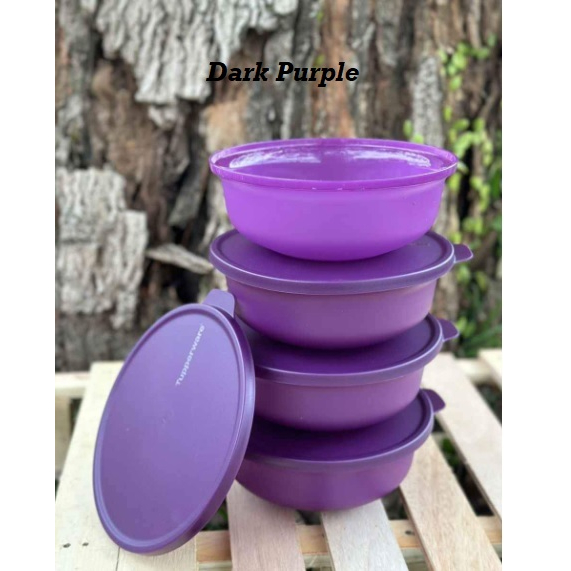 *Purple 1L 1pc/ 2pc/4pcs*Tupperware Aloha Bowl 1L Multipurpose Serving ...