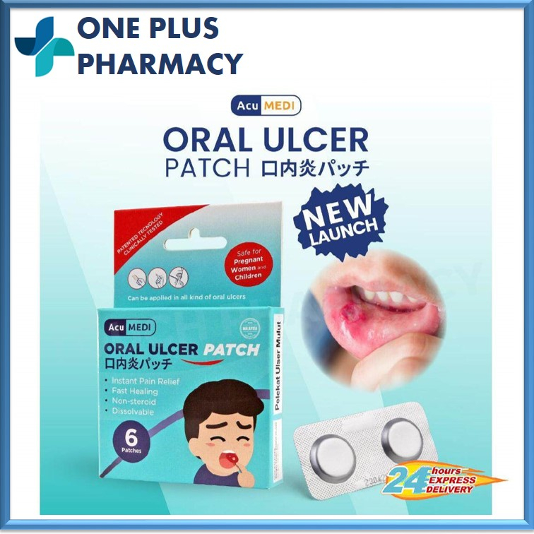 Acumedi Oral Ulcer Patch 6's [EXP 04/2026] | Shopee Malaysia