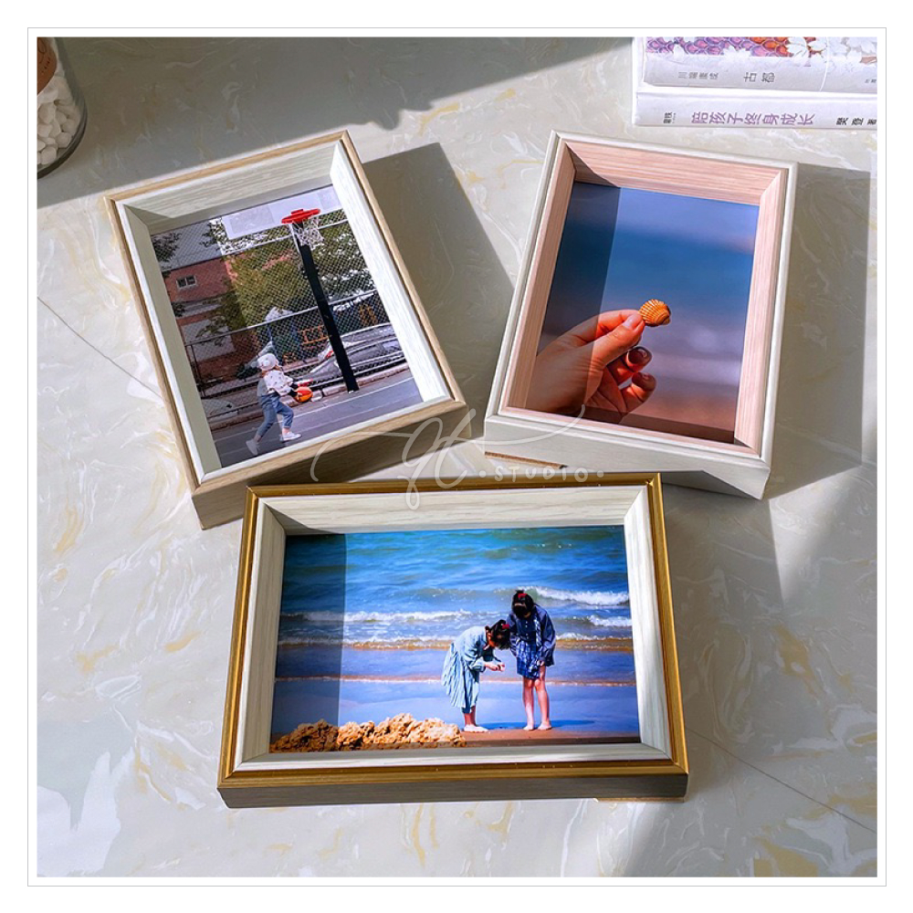 [Ready Stock] 4R Modern Design Wood Photo Frames Document Photo Deco ...