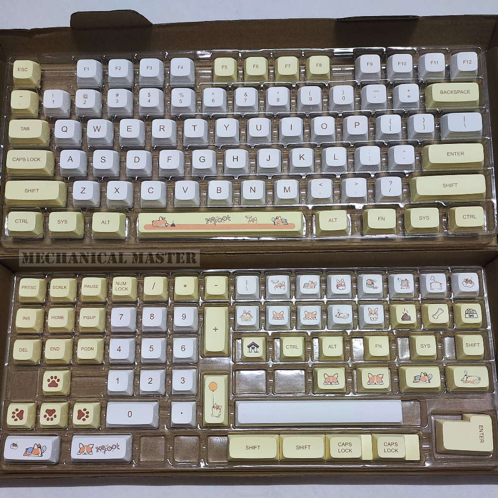 [Local Stock] XDA Keycaps PBT Mechanical Keyboard Dye Sublimation XDA ...