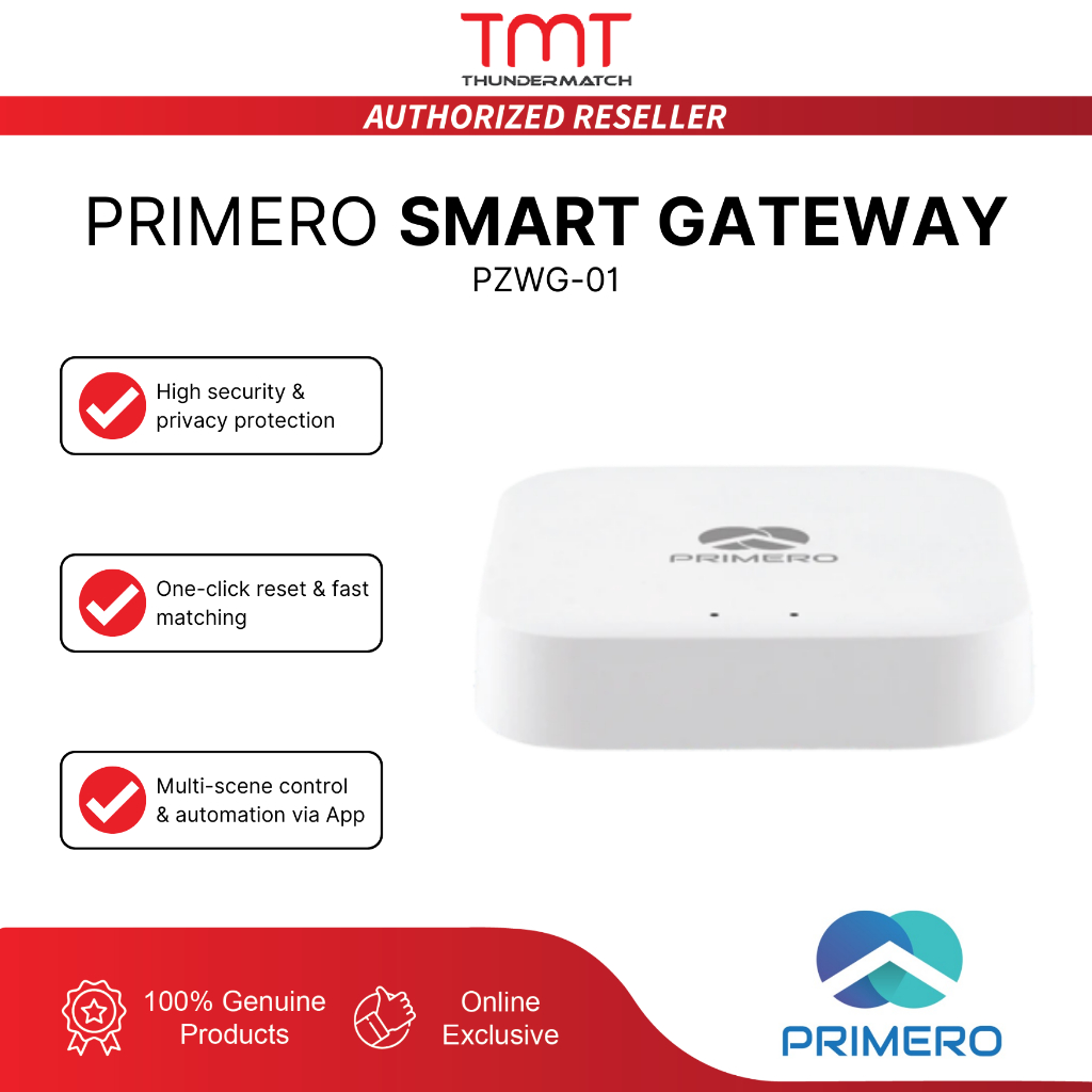 Primero Smart Gateway | Primero Motion Sensor | 1 Year Official ...