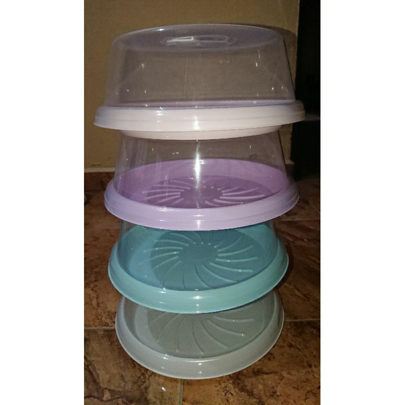 Stackable food cover tudung saji viral bekas roti portable cake box ...