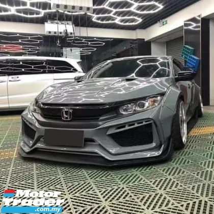 HONDA CIVIC FC ROBOTECH FRONT BUMPER betong bodykit | Shopee Malaysia