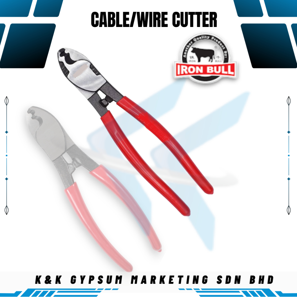 Iron Bull Cable Cutter Wire Cutter Plier 6 INCH | Shopee Malaysia