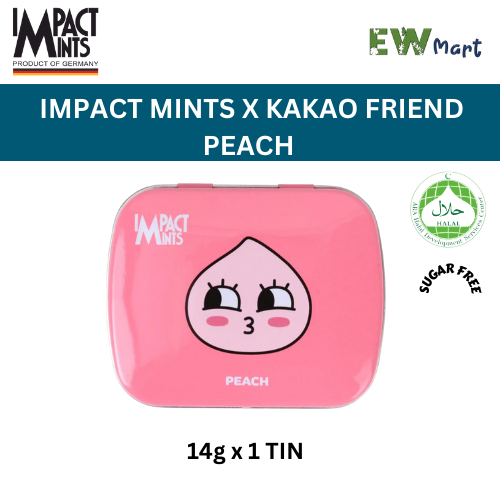 Impact Mints Kakao Apeach Peach 14g | Shopee Malaysia