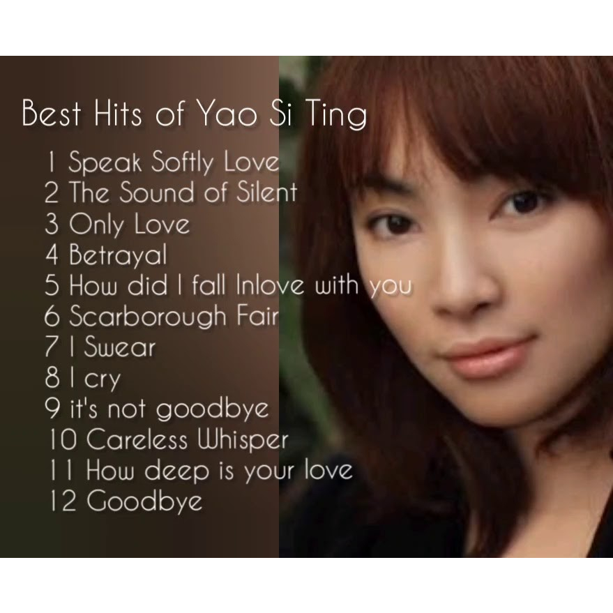 (CD-R) 姚斯婷 YAO SI TING - BEST HITS OF YAO SI TING | Shopee Malaysia