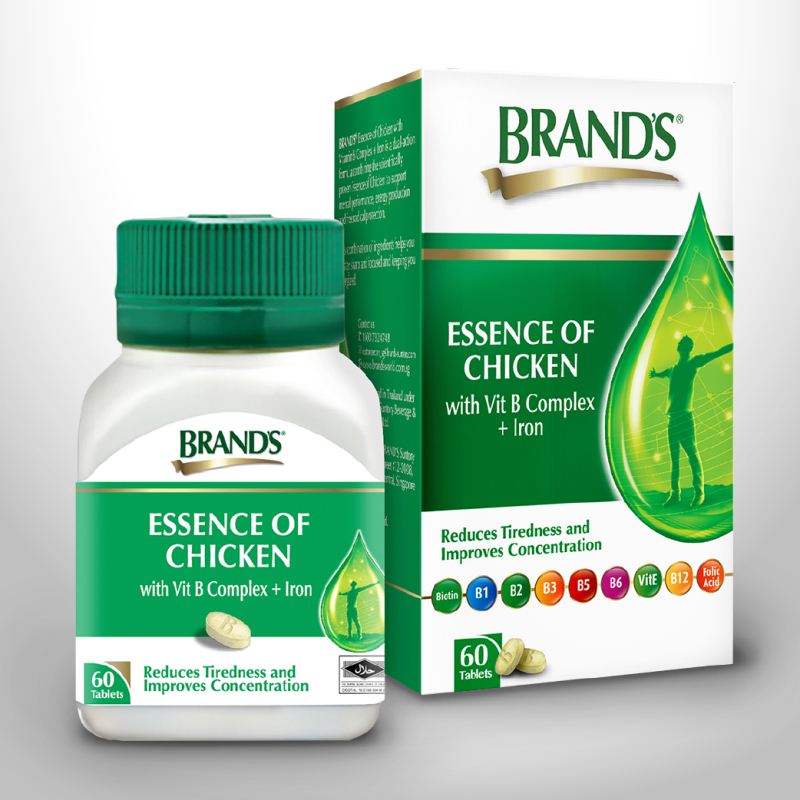 BRAND'S® Essence of Chicken with Vit B Complex + Iron 60 Tablets ...