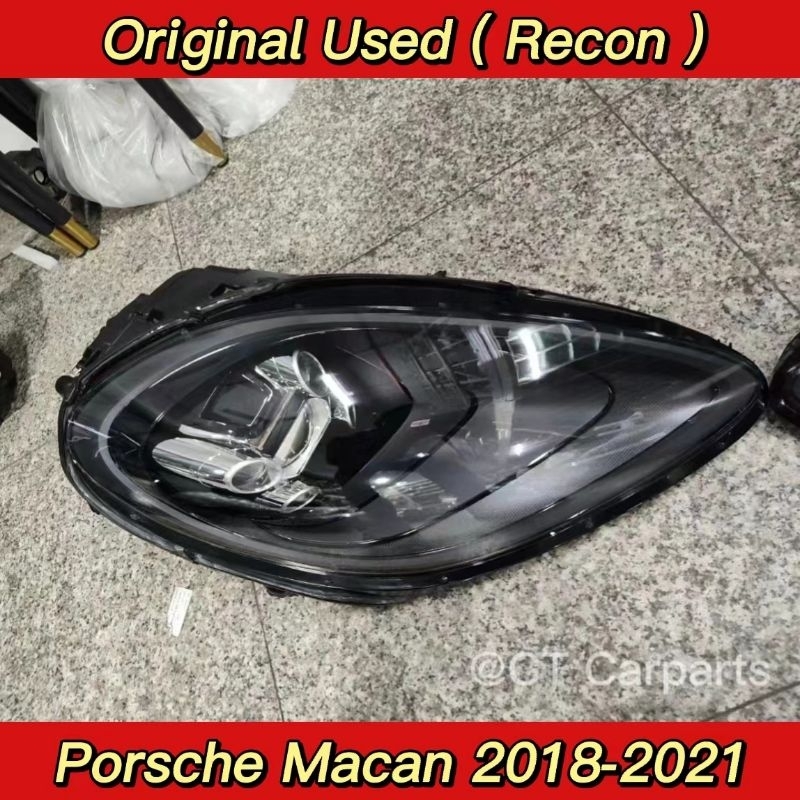Porsche Macan Headlamp Original 2018-2021 Macan Headlight Original ...