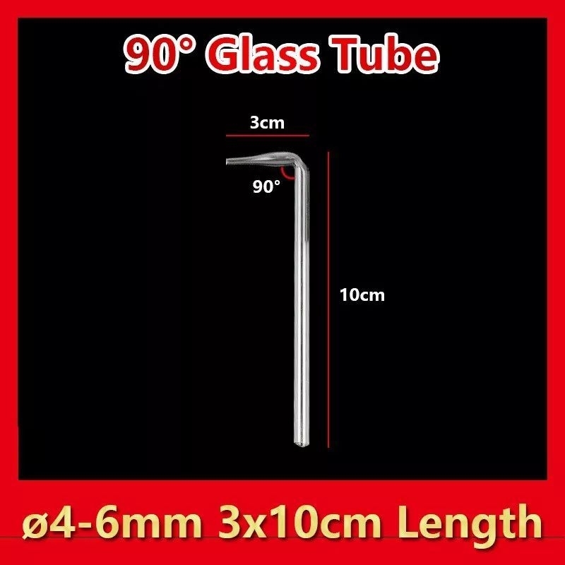 -🔥Ready Stock🔥Glass Catheter Laboratory T-Type Y-Type Glass Elbow Tube ...