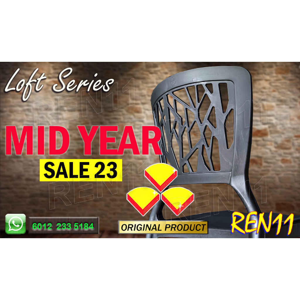 🔥15 pcs 🔥 - 3v Iz701 Plastic Chair,Design Chair,kerusi makan ,Cafe ...