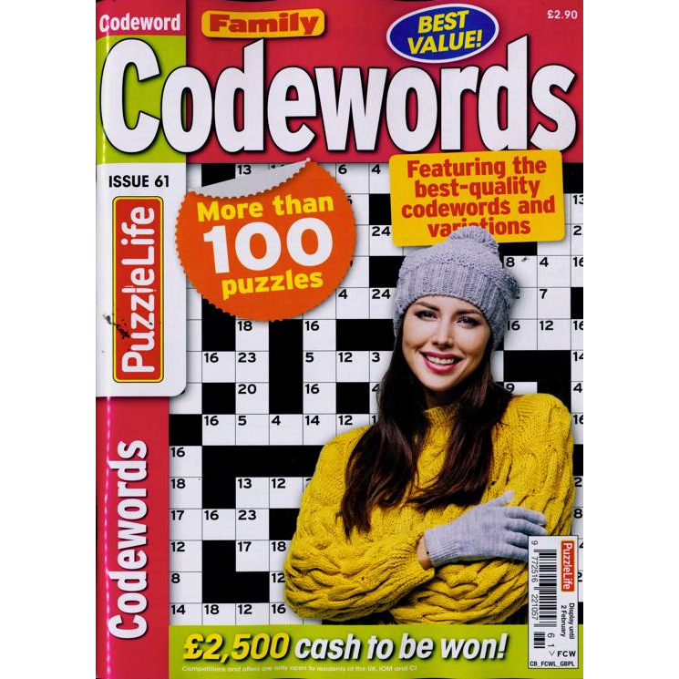 FAMILY CODEWORDS (Single Issue) | Shopee Malaysia