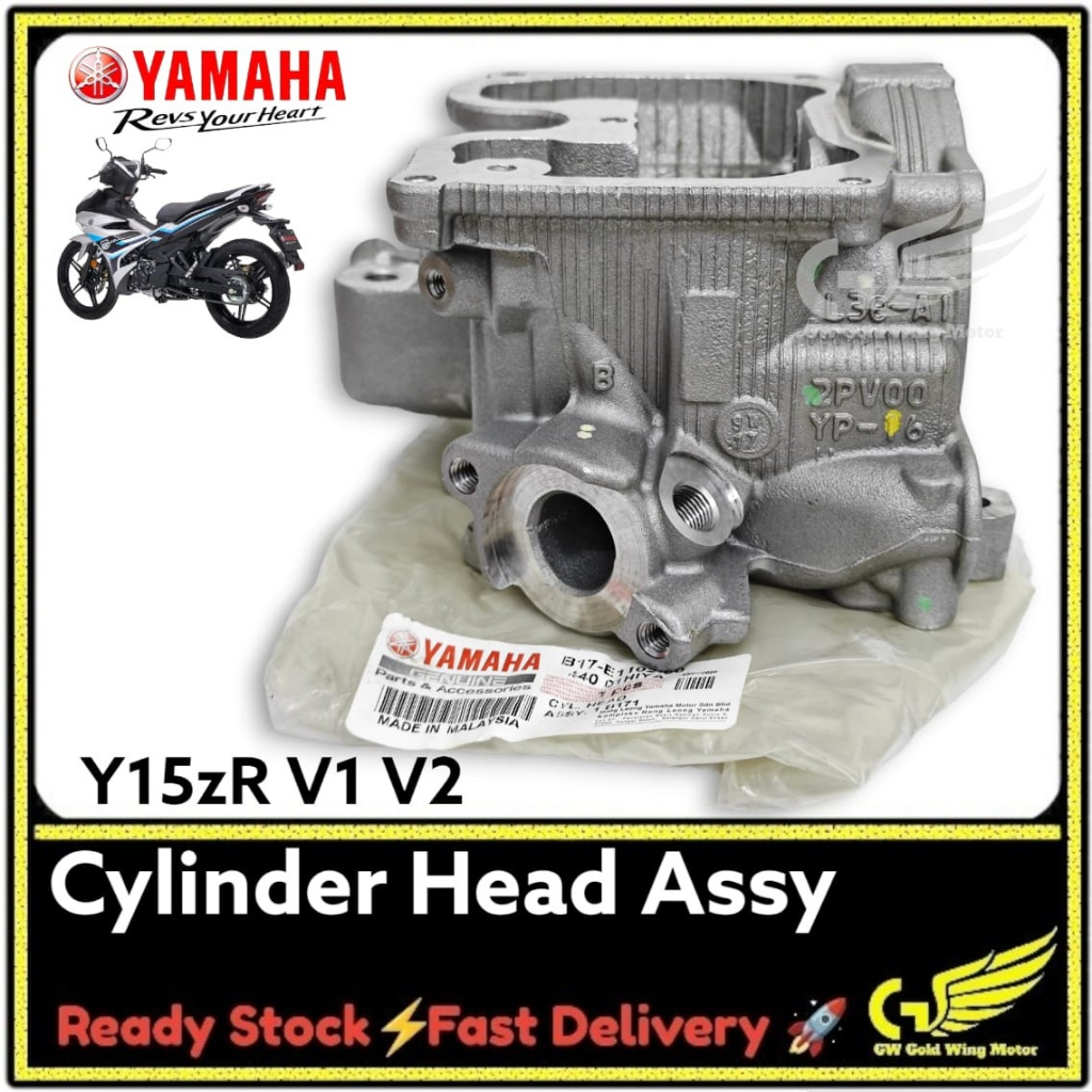 YAMAHA Y15 V1 V2 HEAD KOSONG CYLINDER HEAD STD Y15ZR BLOCK HEAD STANDARD YSUKU [100% ORIGINAL ...