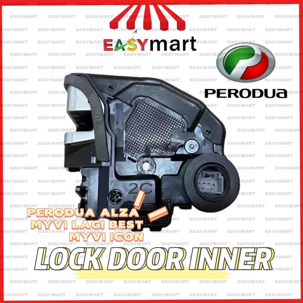 Original Perodua Myvi Old Alza Myvi New Lagi Best Icon Door Inner Lock ...