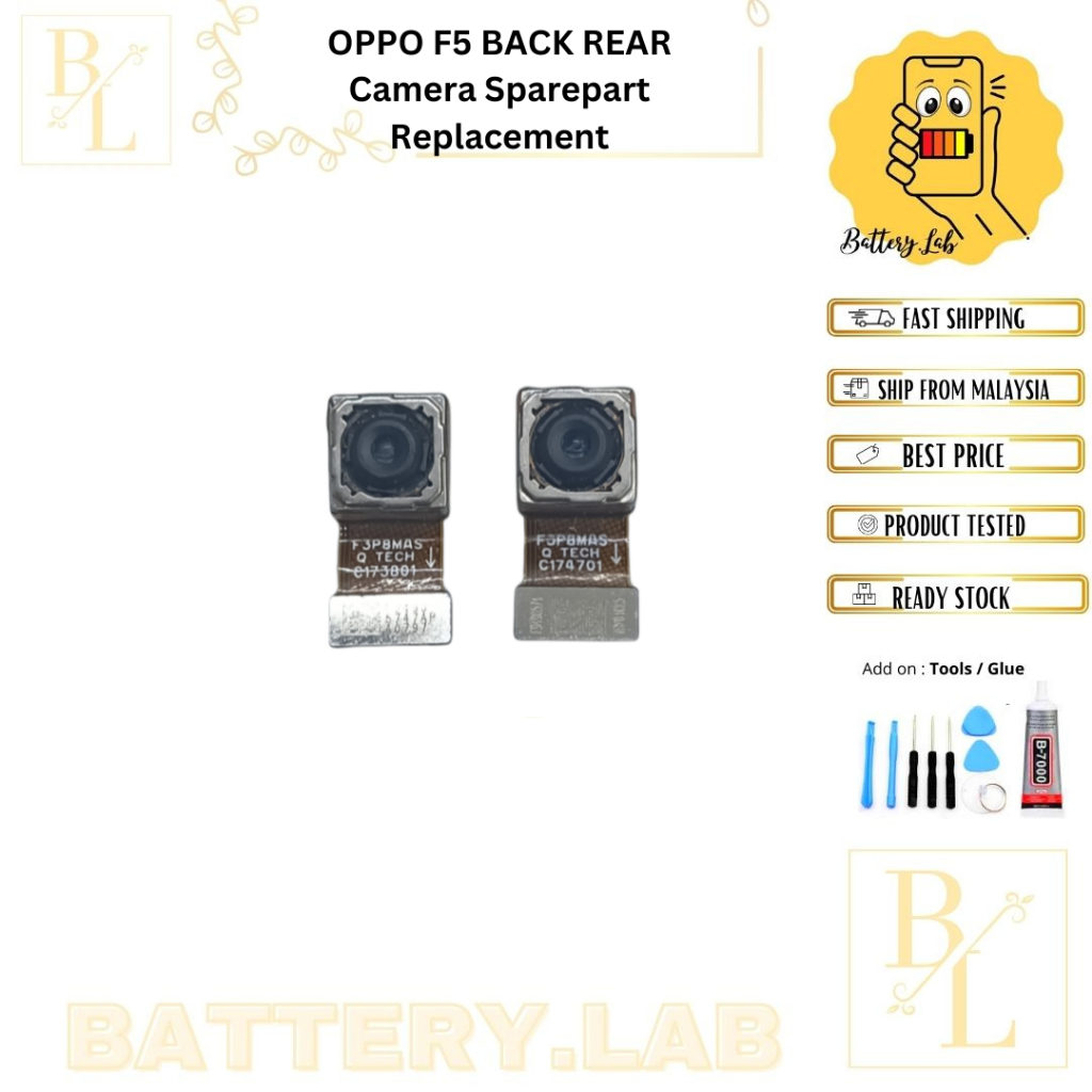 OPPO F5 BACK REAR Camera Sparepart Replacement | Shopee Malaysia