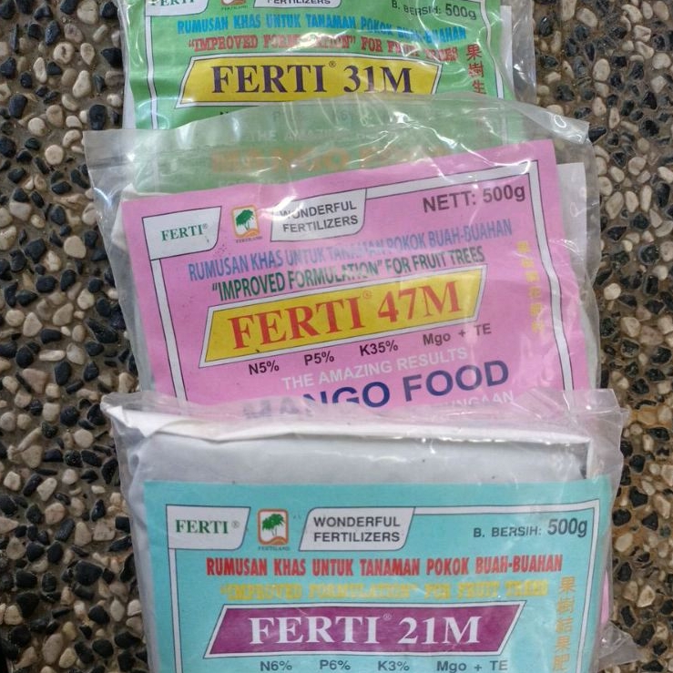 【Fruit Tree Fertilizer】果树专用肥料Baja Pokok Buah-buahan(500g) - FERTI 31M ...