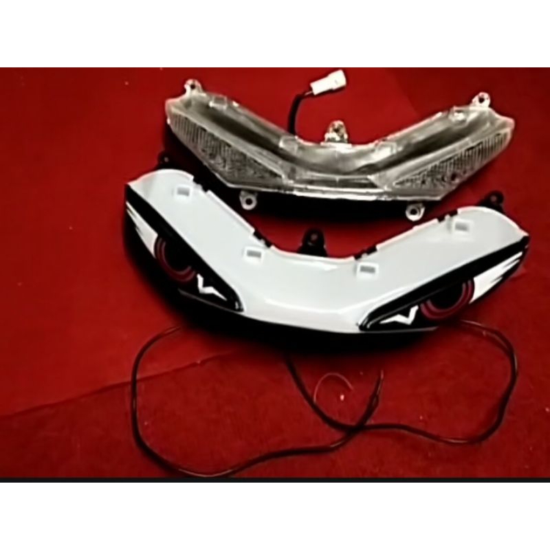 Yamaha Hawk Eye Led Pilot Y15zr Light Gaban Eagles Eye y15 plug and ...