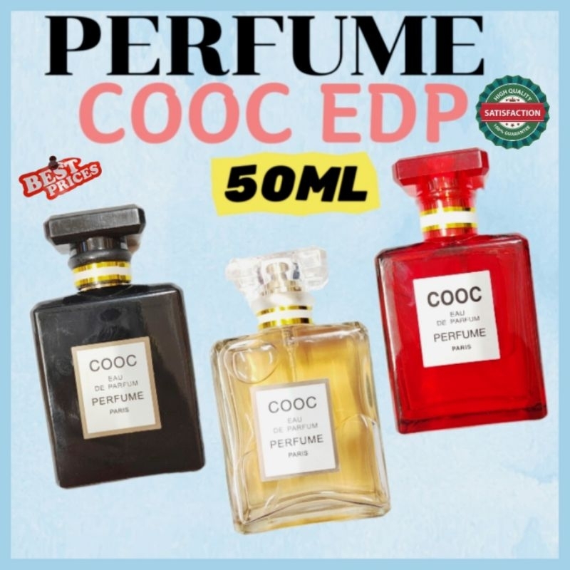Perfume COOC EDP For Women 50ML | COOC RED, COOC BLACK, COOC PINK&COOC ...