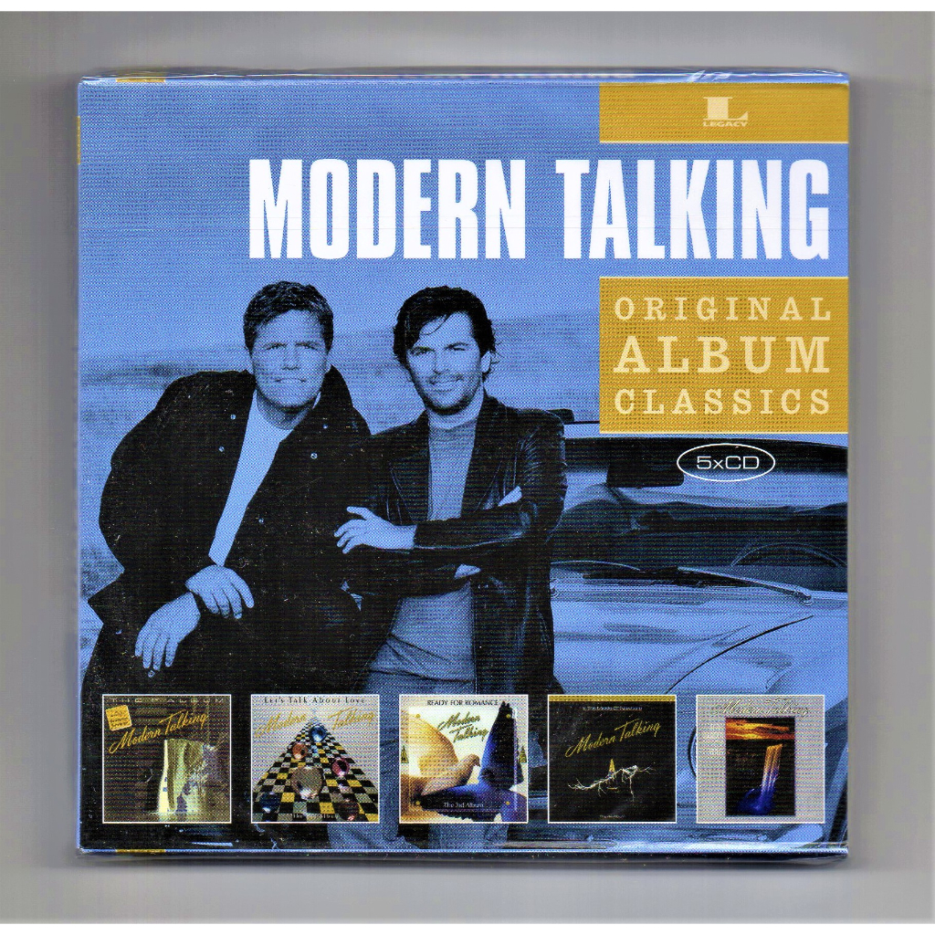 Modern Talking - Original Album Classics ( Box Set 5 CD ) | Shopee Malaysia