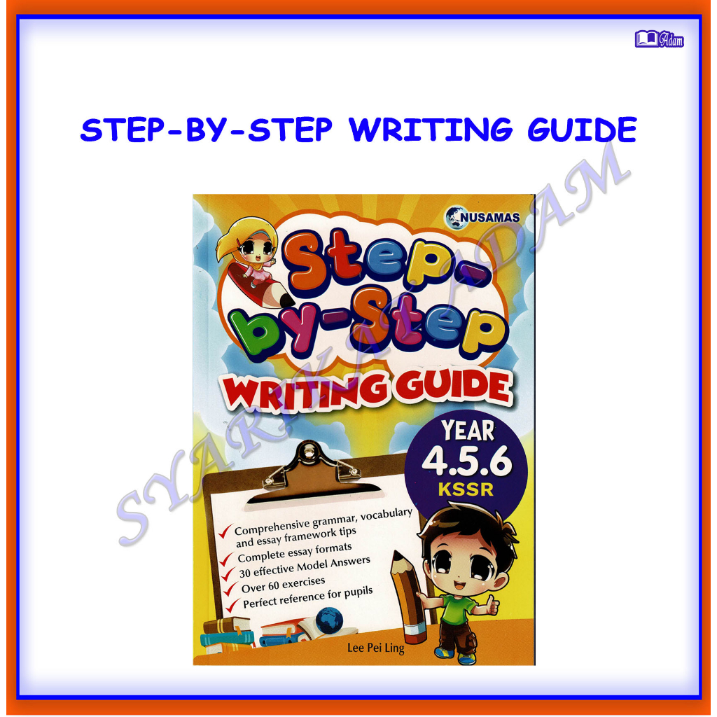 [ADM] BUKU RUJUKAN SK: STEP-BY-STEP WRITING GUIDE | Shopee Malaysia