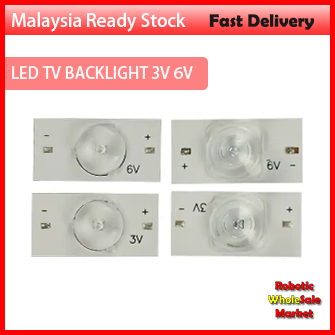 LED TV BACKLIGHT 3V 6V BACKLIGHT | Shopee Malaysia