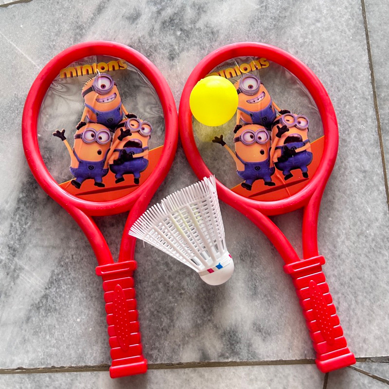 Badminton Racquets for Kids Racket Budak Kids toy badminton ping pong ...