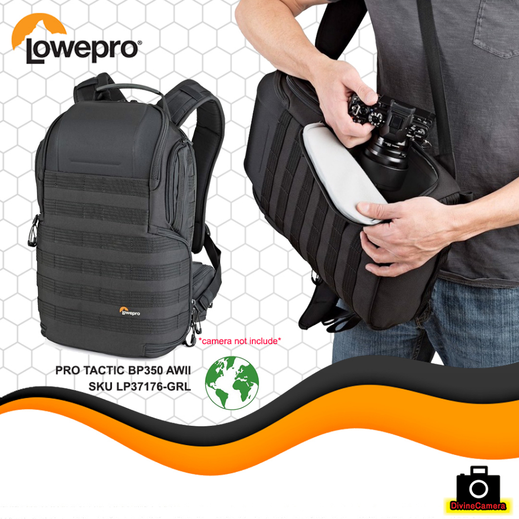 Lowepro ProTactic BP 350 AW II professional camera backpack LP37176-GRL ...