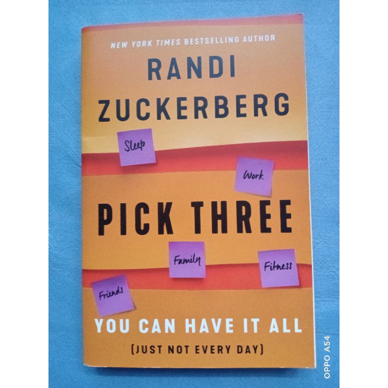 PICK THREE : YOU CAN HAVE IT ALL randi Zuckerberg | Shopee Malaysia