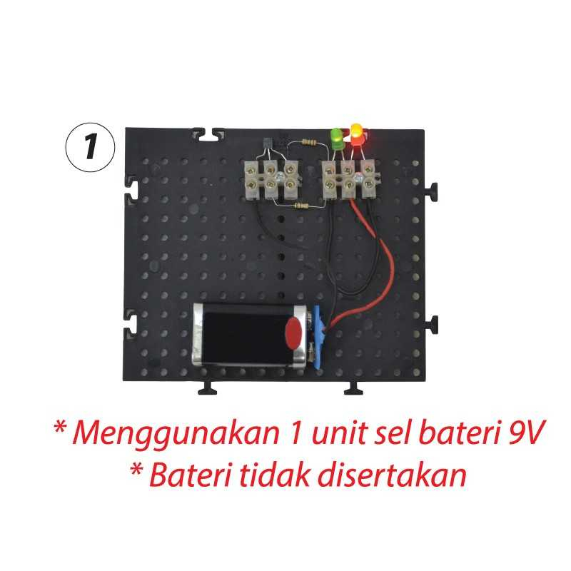 Projek Litar Elektronik 2 LED | Shopee Malaysia