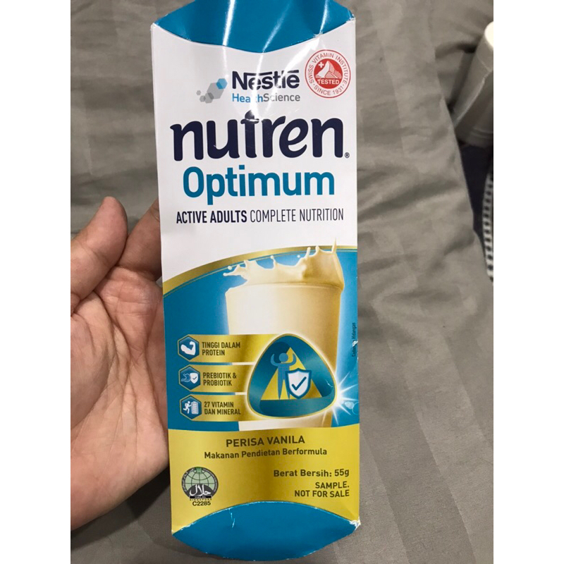 nutren optimum 55g (exp 2024) | Shopee Malaysia