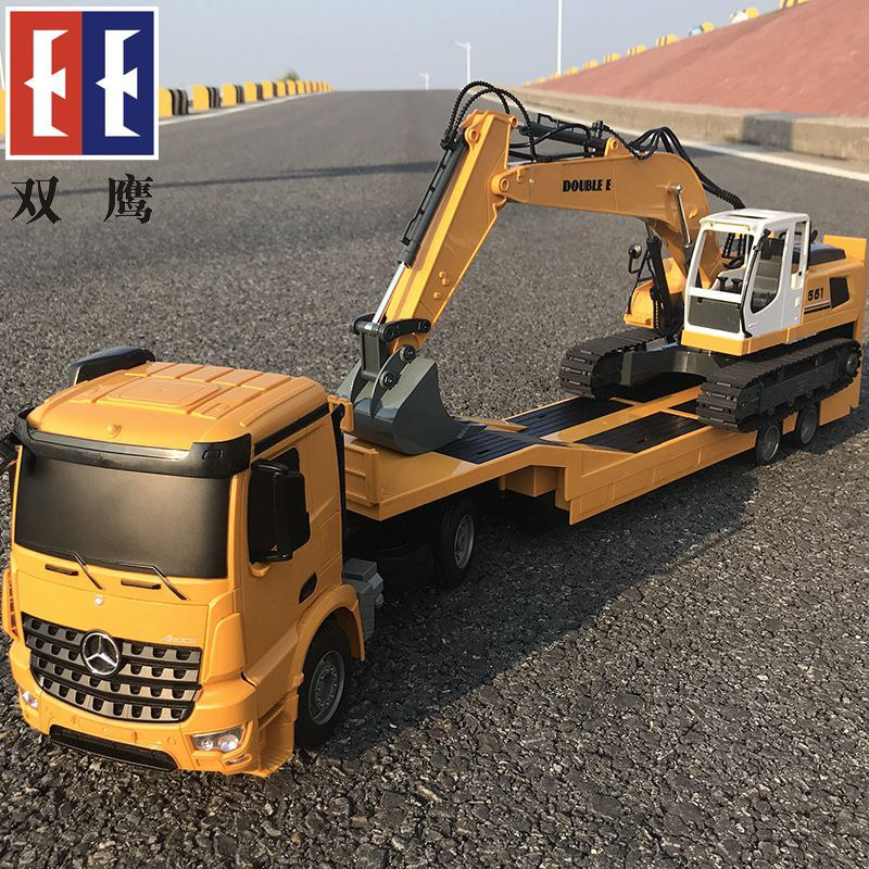 LARGE TRUCK RC MERCEDES AROCS REMOTE CONTROL LOW LOADER CONSTRUCTION ...