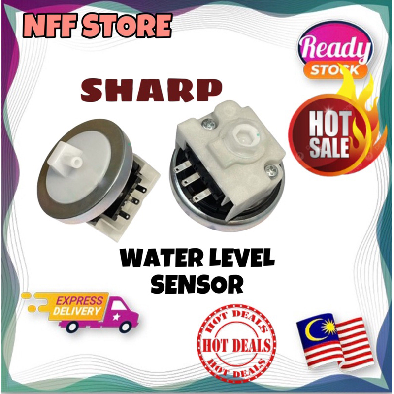SHARP WASHING MACHINE WATER LEVEL SENSOR / SENSOR MESIN BASUH ES718X ...