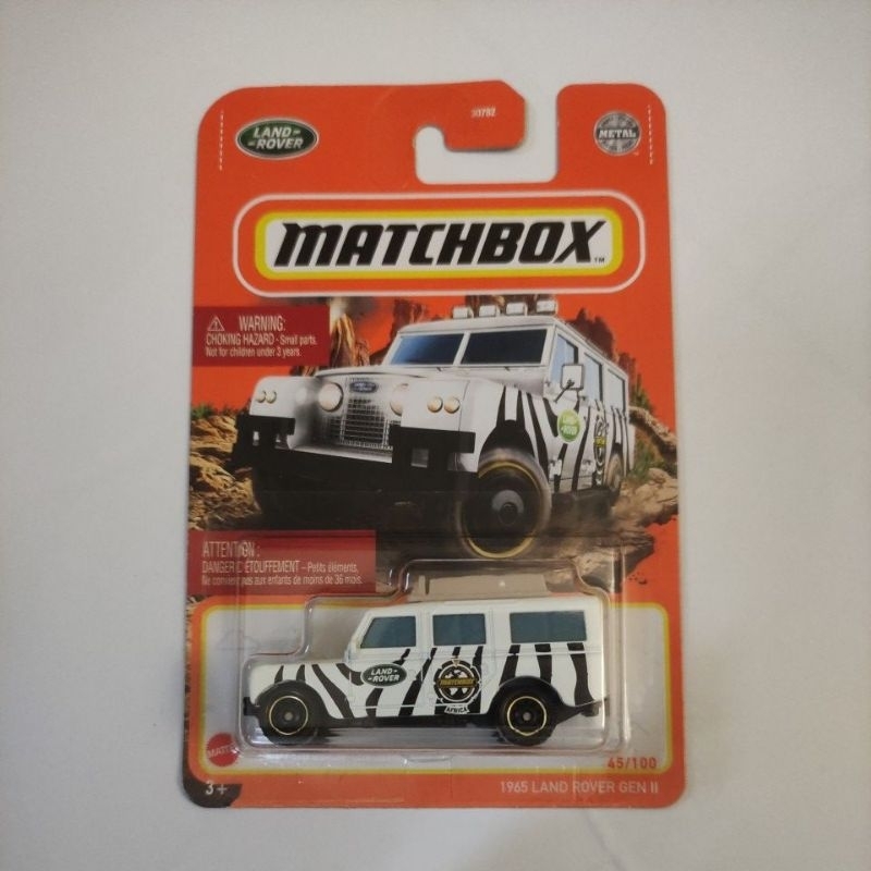 Matchbox 1965 Land Rover Defender Gen II Safari Roof Rack MBX Off Road ...