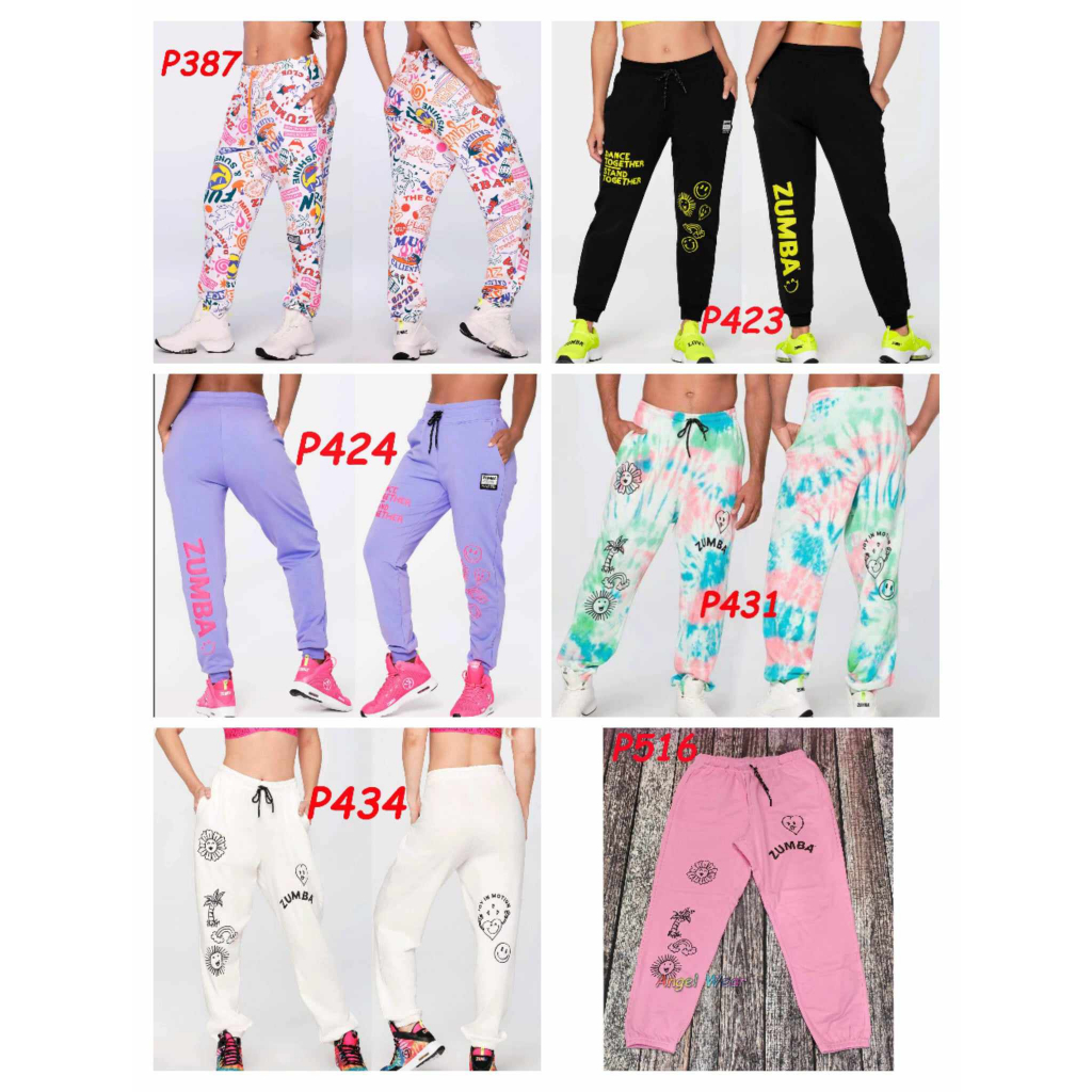 Zumba Jogger Sweatpants P423 P387 P424 P434 P431 P516 | Shopee Malaysia